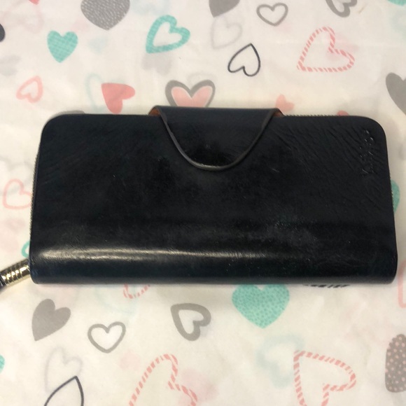 Yafeige | Bags | Yafeige Black Womens Leather Rfid Blocking Trifold ...